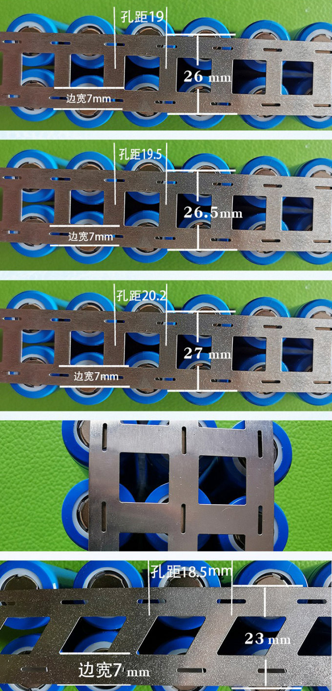 Soldering Nickel Plated 18650 Battery Connector For Power Battery