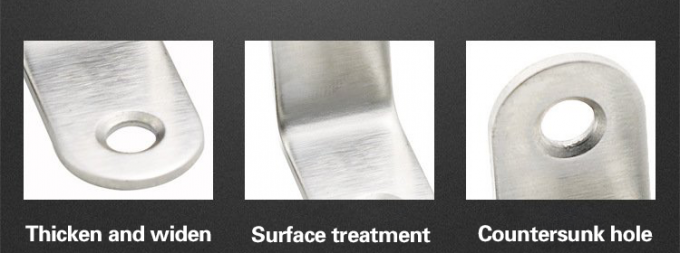 Anti Rust Iron Sheet Metal Stamping Parts Stable Installation