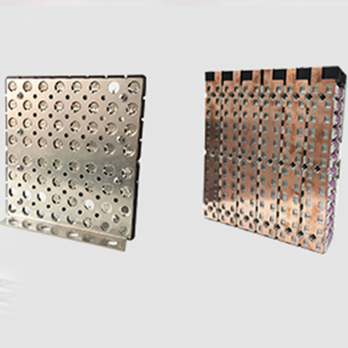 Customized Nickel Plated Copper Bus Bar Good Spot Welding Effect
